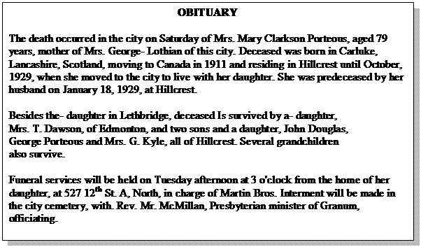 Mary Clarkson (#007)